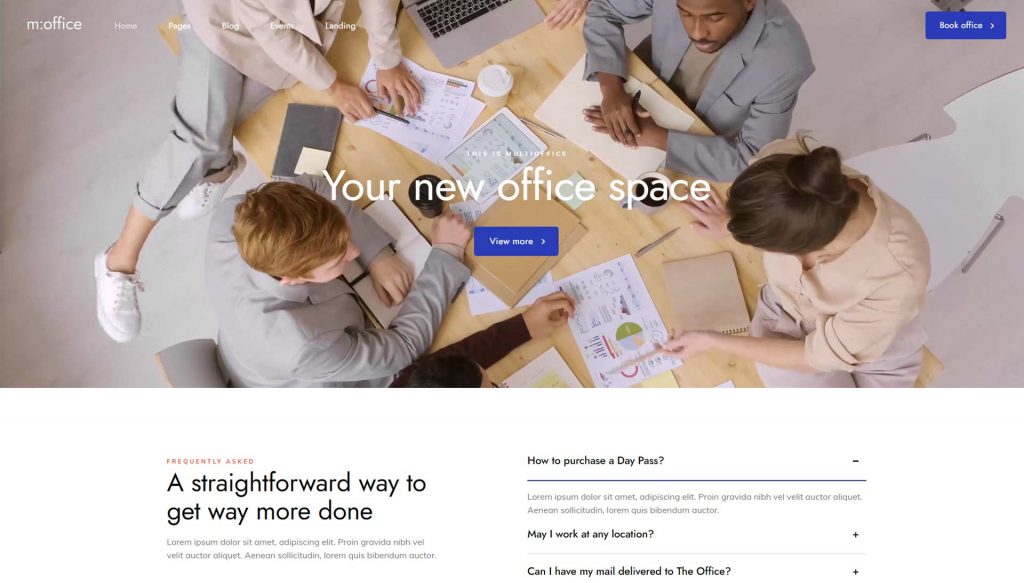 Landing – MultiOffice